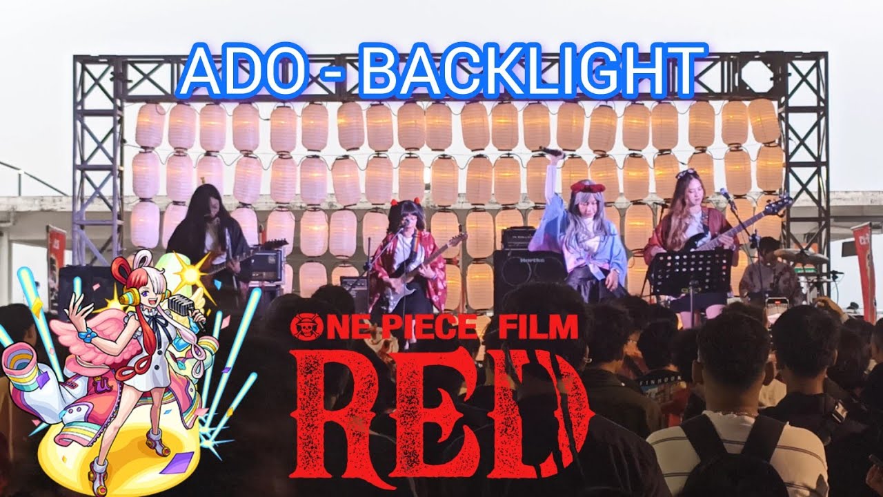 ADO - Backlight / 逆光 (ウタ from ONE PIECE FILM RED) Cover by Little Black ...