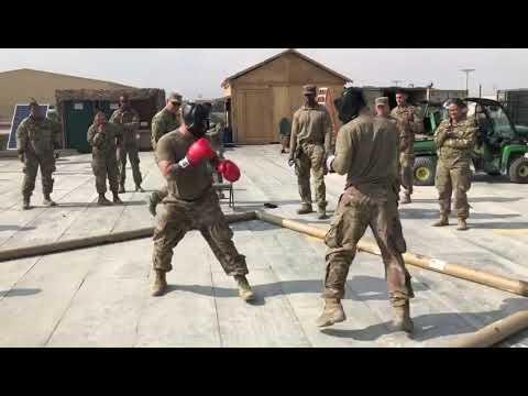 Army Boxing Round 1 - YouTube