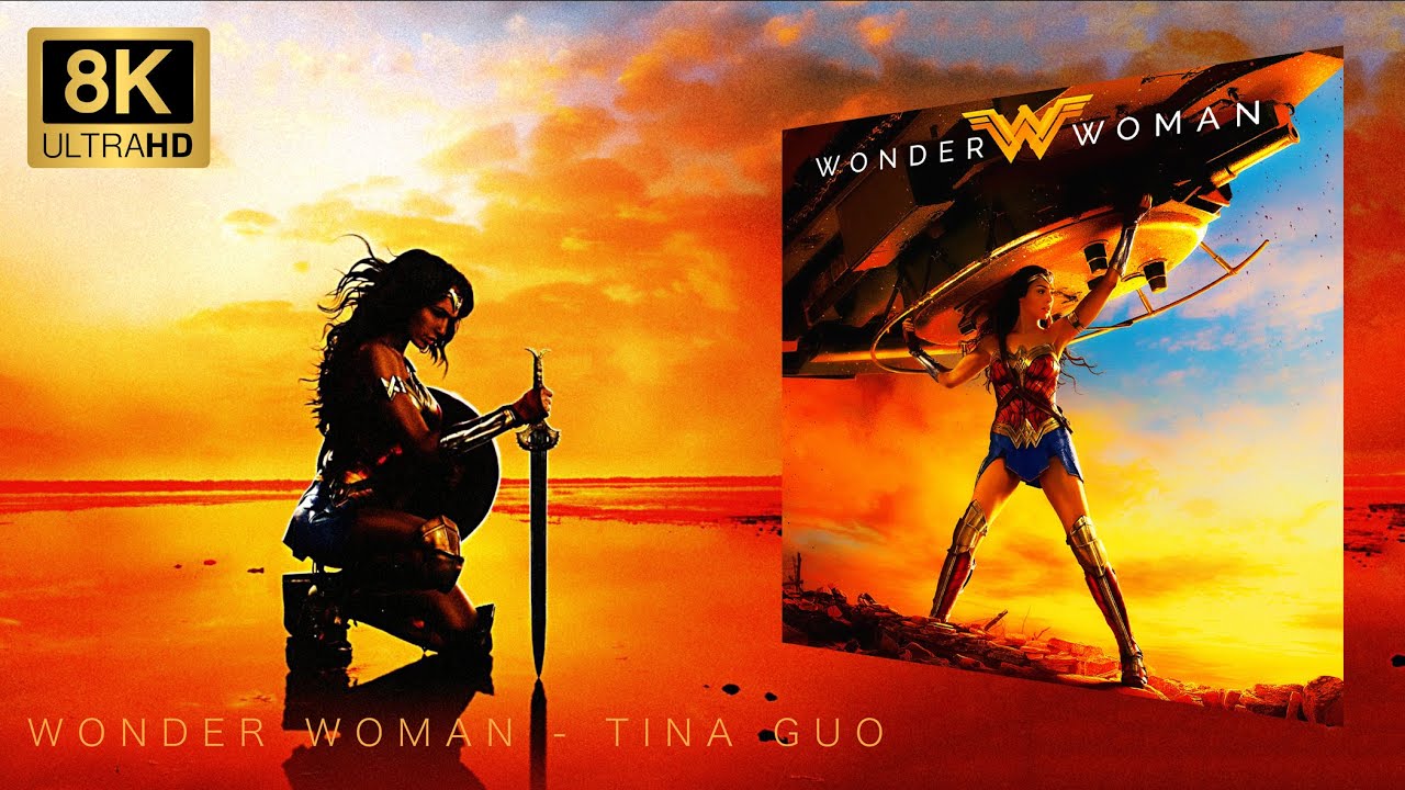 Wonder Woman Soundtrack (OST) - Main Theme by Tina Guo [8K] - YouTube