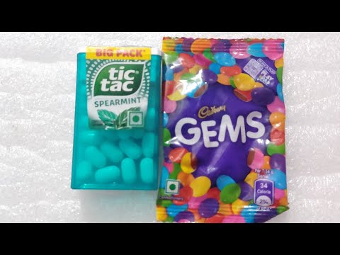 GEMS ,Tic Tac Unboxing Chocolate Video/Chocolate Video/Long Video 