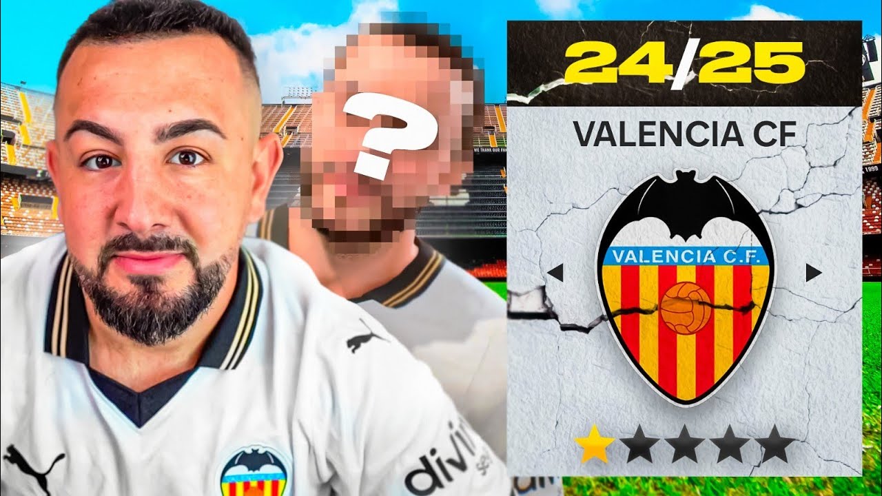 PAPI GAVI RECONSTRUYE AL VALENCIA CF EN FC 24 - YouTube