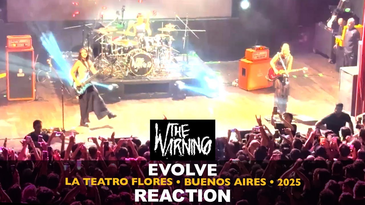 Musicians REACT to The Warning: EVOLVE (Buenos Aires 2025) - YouTube