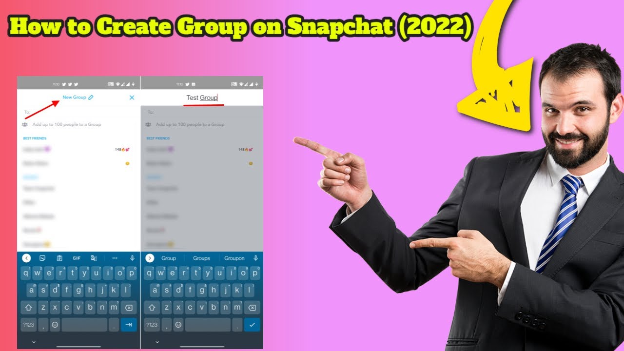 How To Create Group On Snapchat 2022 YouTube How To Create Group On Snapchat 2022 YouTube