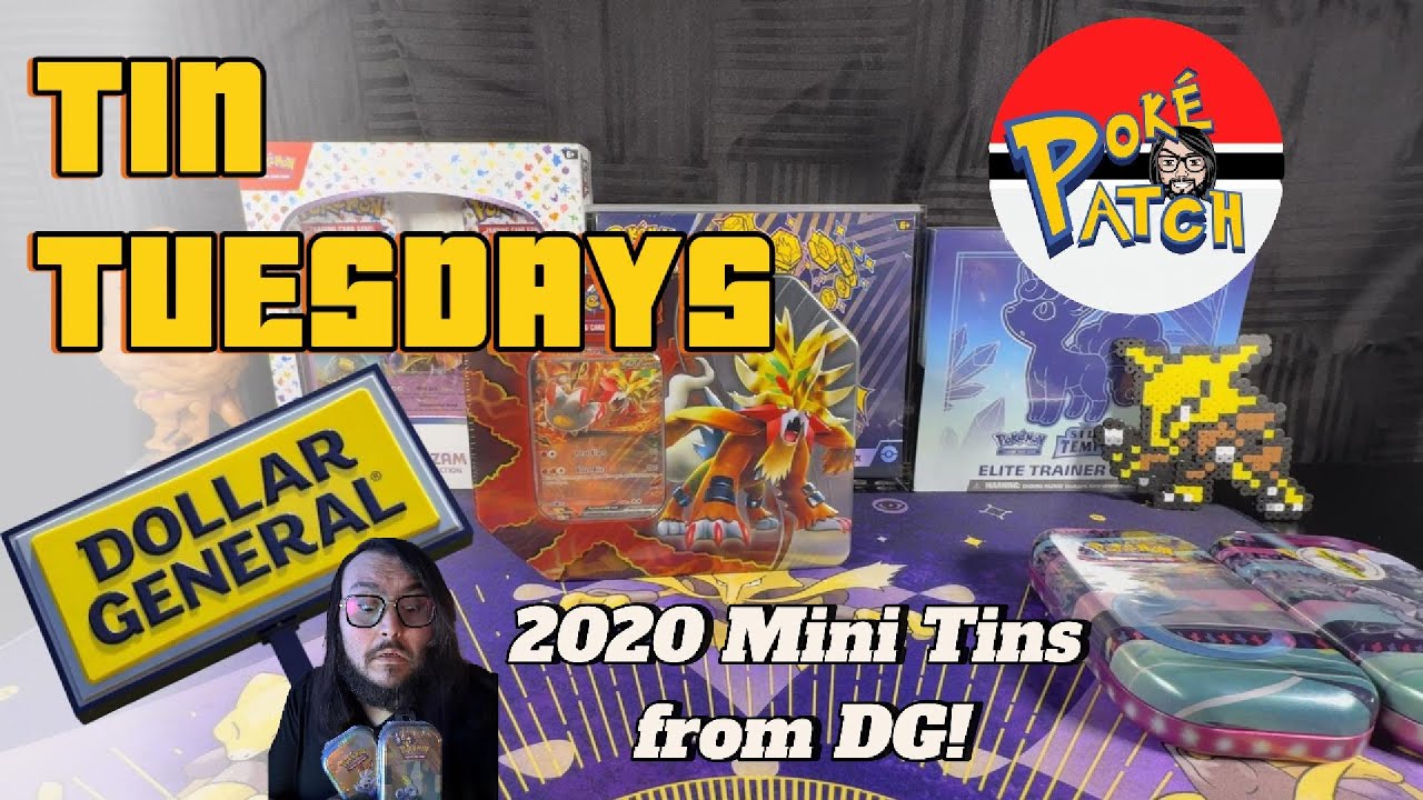 Opening old Pokemon tins from Dollar General + Giveaway Winners ...