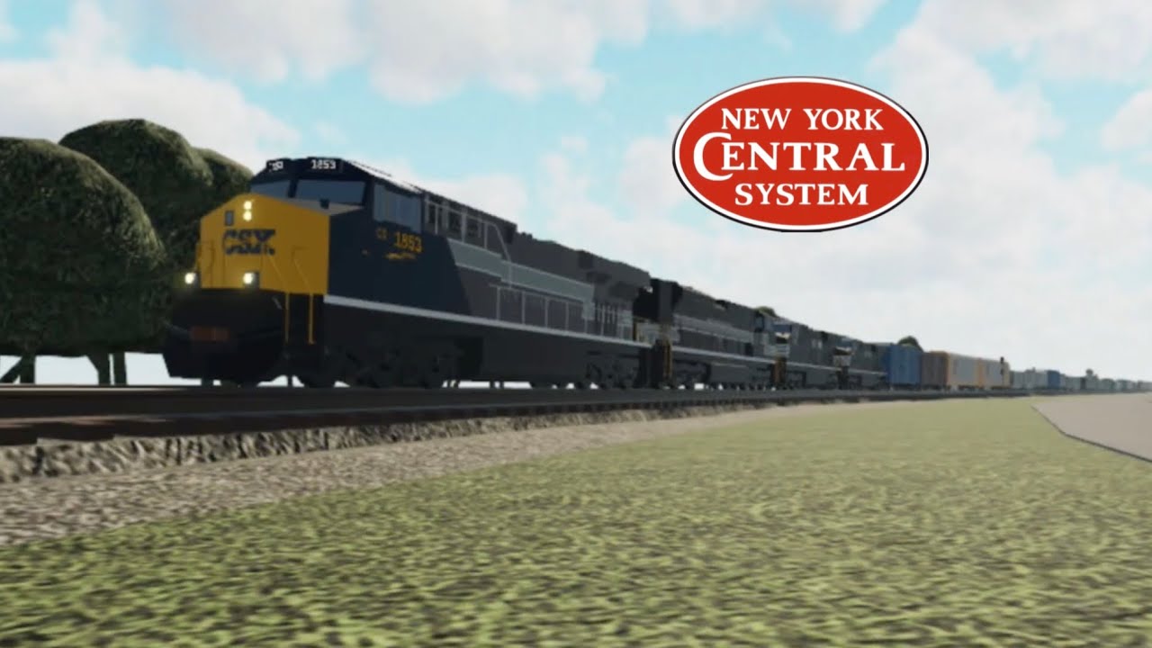 CSX 1853 and NS 1066 Two New York Central Heritage Units on the same ...