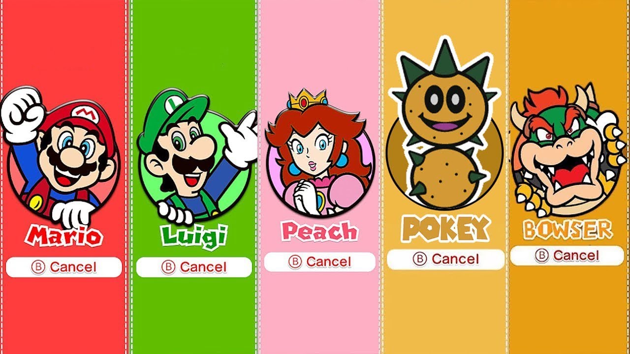 Super Mario 3D World - All New DLC Characters (HD) - YouTube