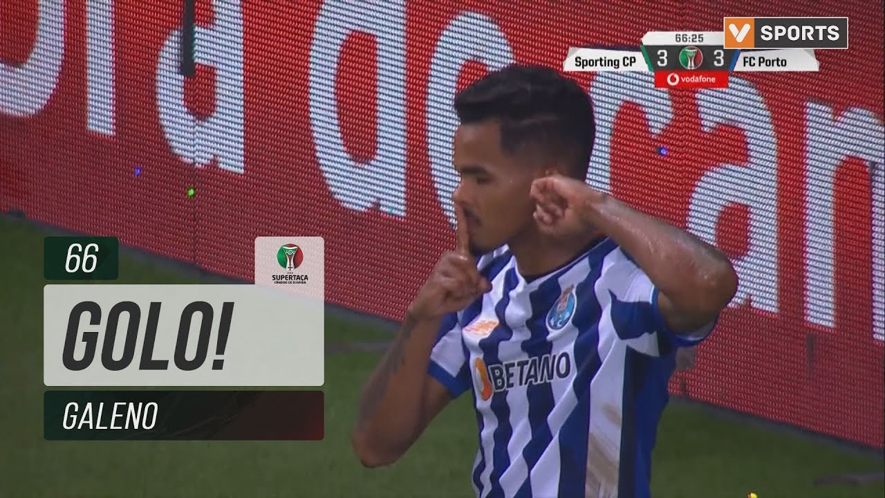 Golo Galeno: Sporting 3-(3) FC Porto (Supertaça 24/25) - YouTube