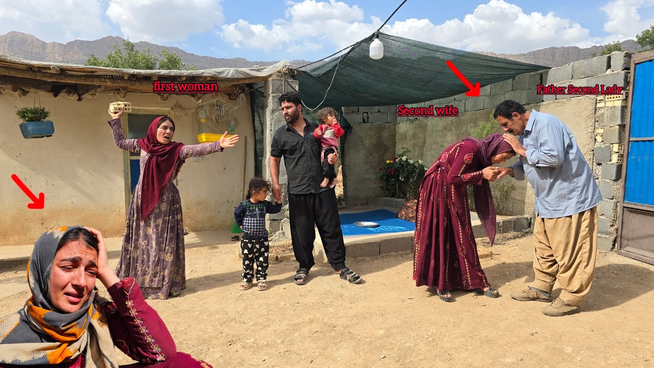 محبت؟!The second consort father says goodbye to her, and the first ...