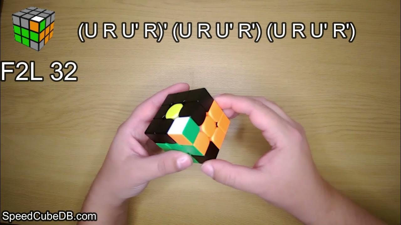 F2L Algorithms, FR Slot - F2L 32 - YouTube