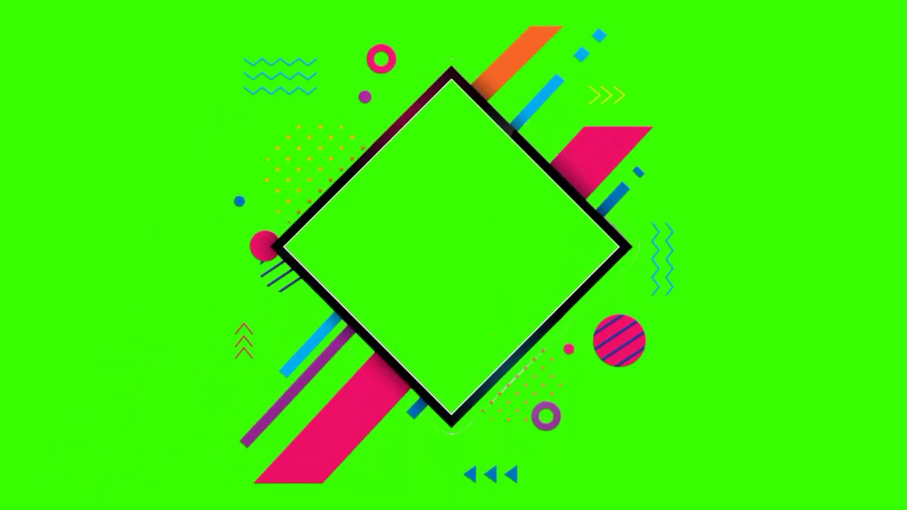 Best Intro for your Videos with out Any TEXT (Green Screen) - YouTube