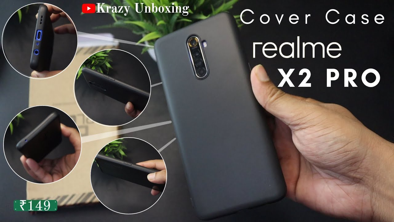 Cover Case for Realme X2 Pro | Plus Protection Matte Finished Back ...