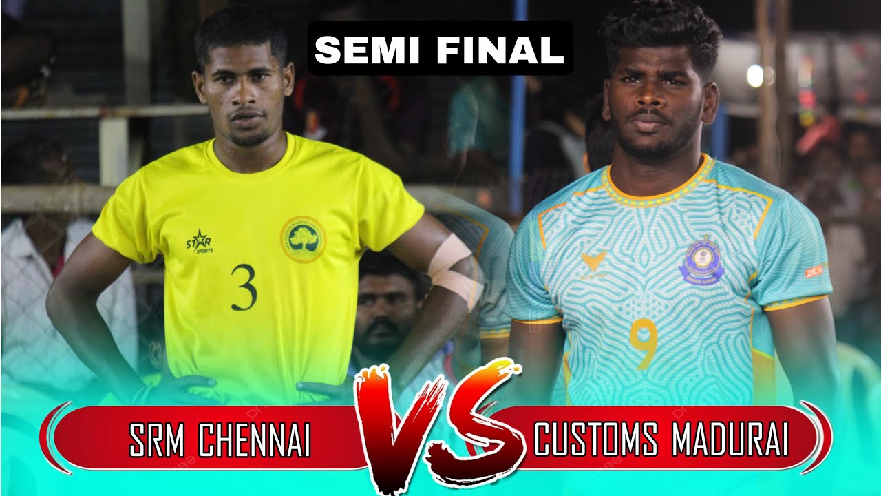 SF - CUSTOMS MADURAI VS SRM CHENNAI || SOUTH INDIA MATCH || KEELAPAVOOR KABADDI @2024 - YouTube