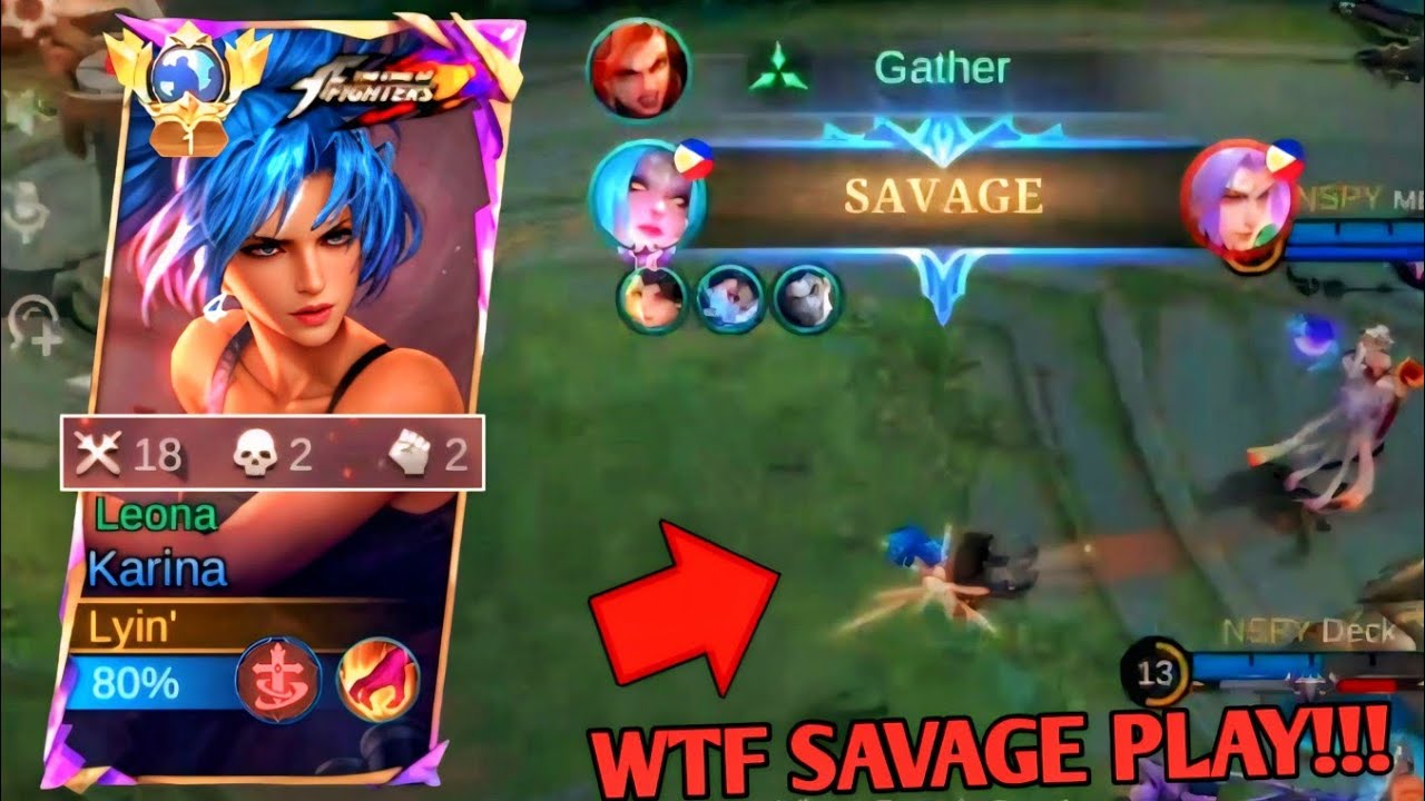 HYPER KARINA INSANE SAVAGE PLAY 😱🔥 TOP 1 GLOBAL KARINA - YouTube