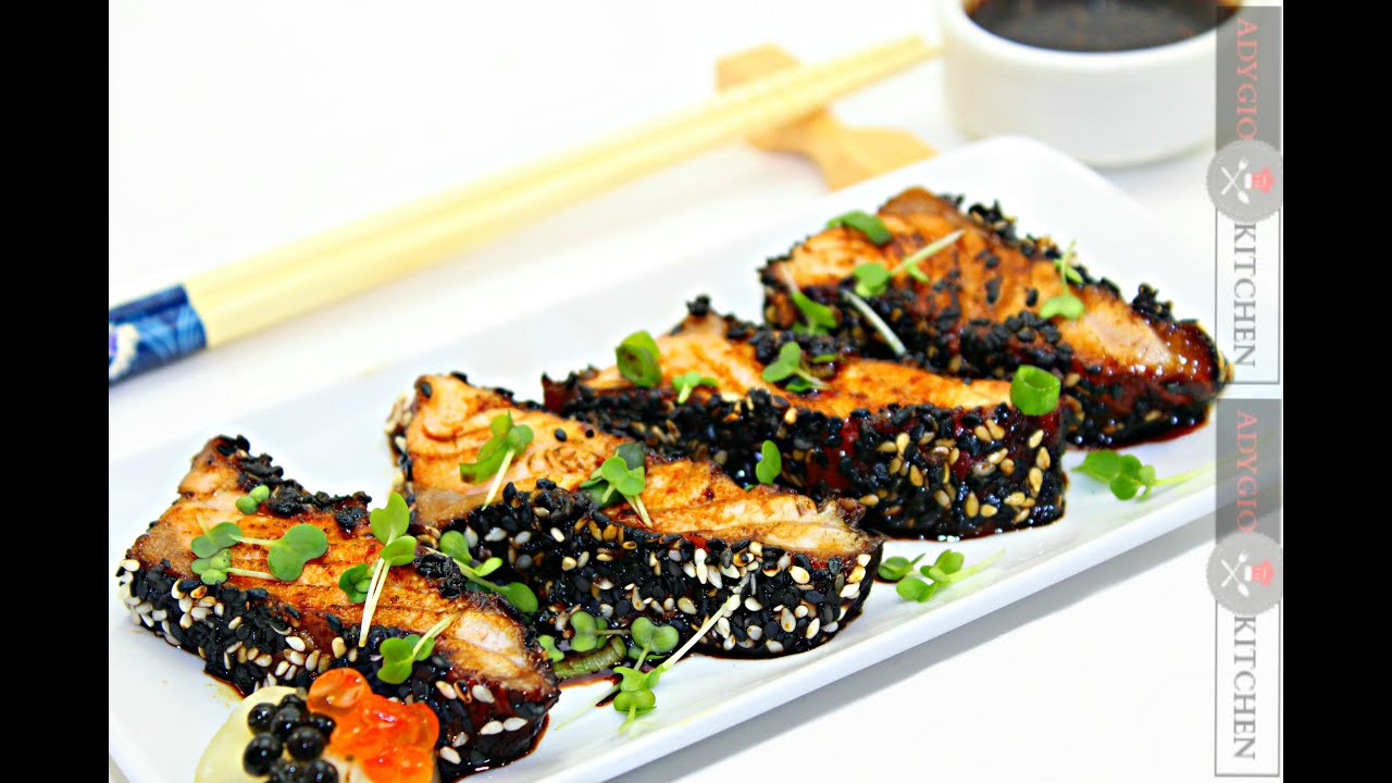 Reteta somon Tataki - reteta japoneza Adygio Kitchen - YouTube