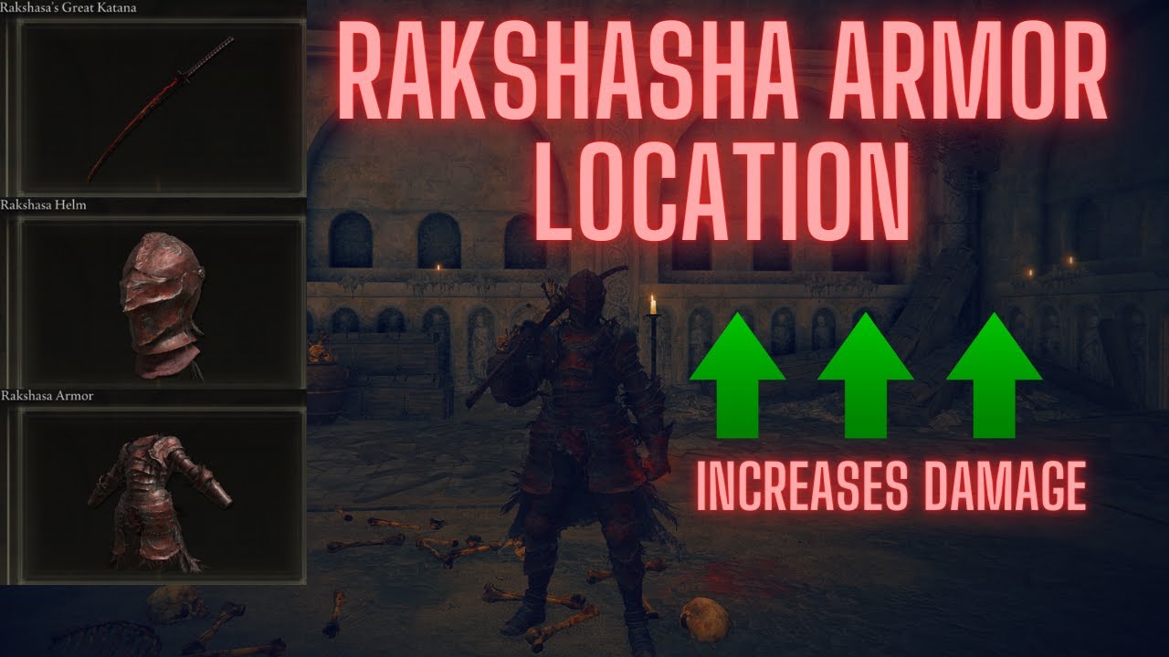 Elden Ring Rakshasha Weapon and Armor Location Guide - YouTube