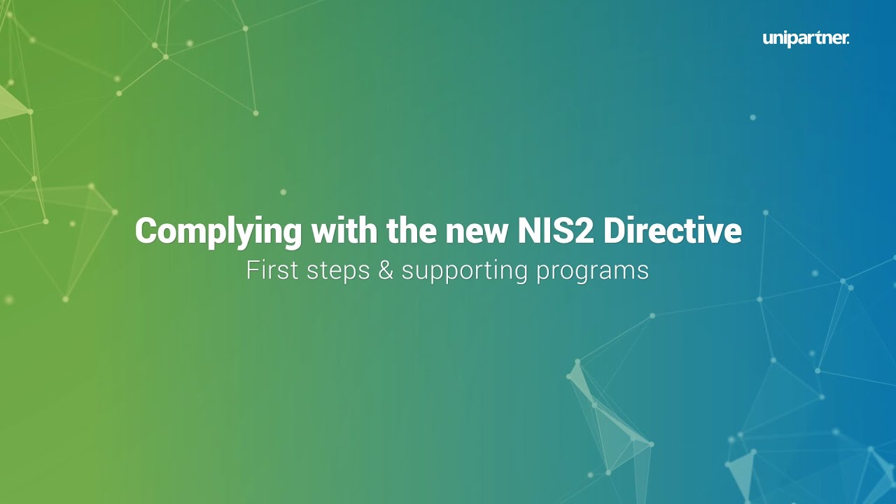 Complying with the new NIS 2 Directive - YouTube