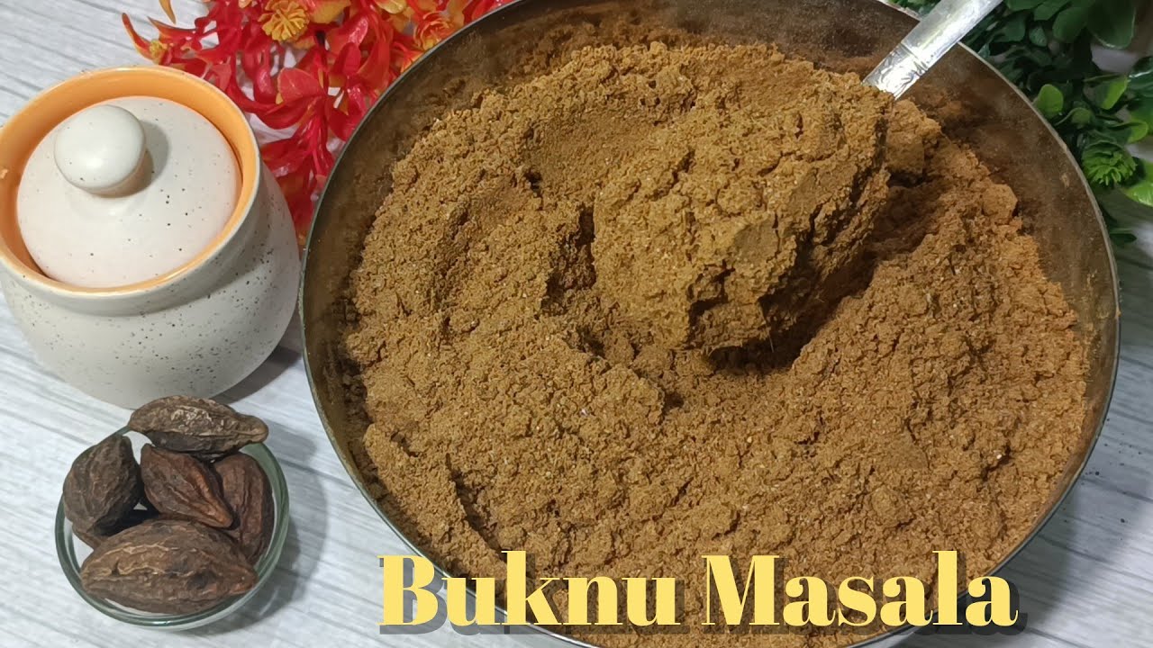 यूपी का फेमस और सेहतमंद बुकनू मसाला। Buknu Masala| Buknu - YouTube