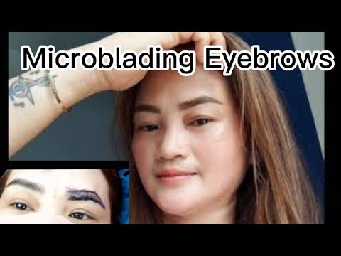 Microblading Eyebrows by Reysan Salon | Wow kilay - YouTube