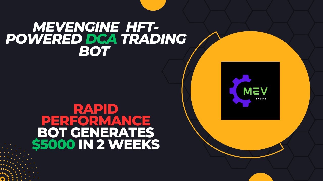 New user made over $5000 in 2 Weeks With MevEngine HFT DCA Trading bot ...