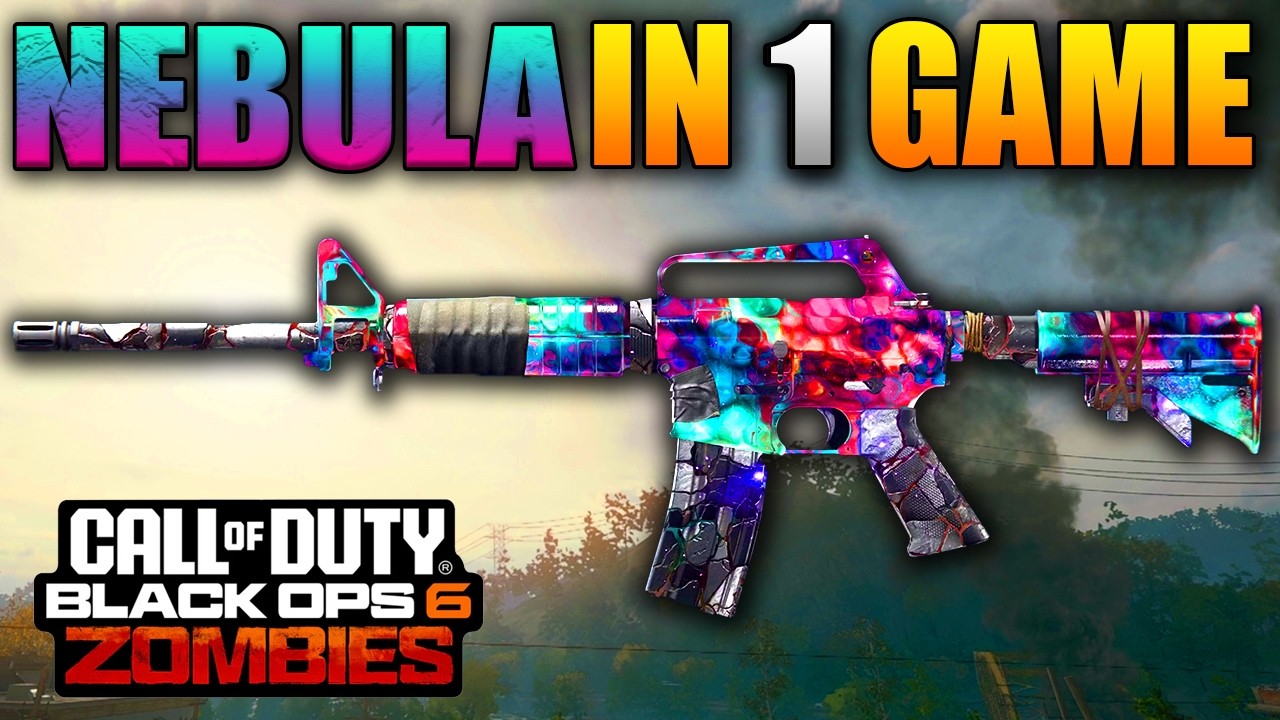 NEW Fastest Way To Get Nebula Camo In Black Ops 6 Zombies (Nebula In 1 ...