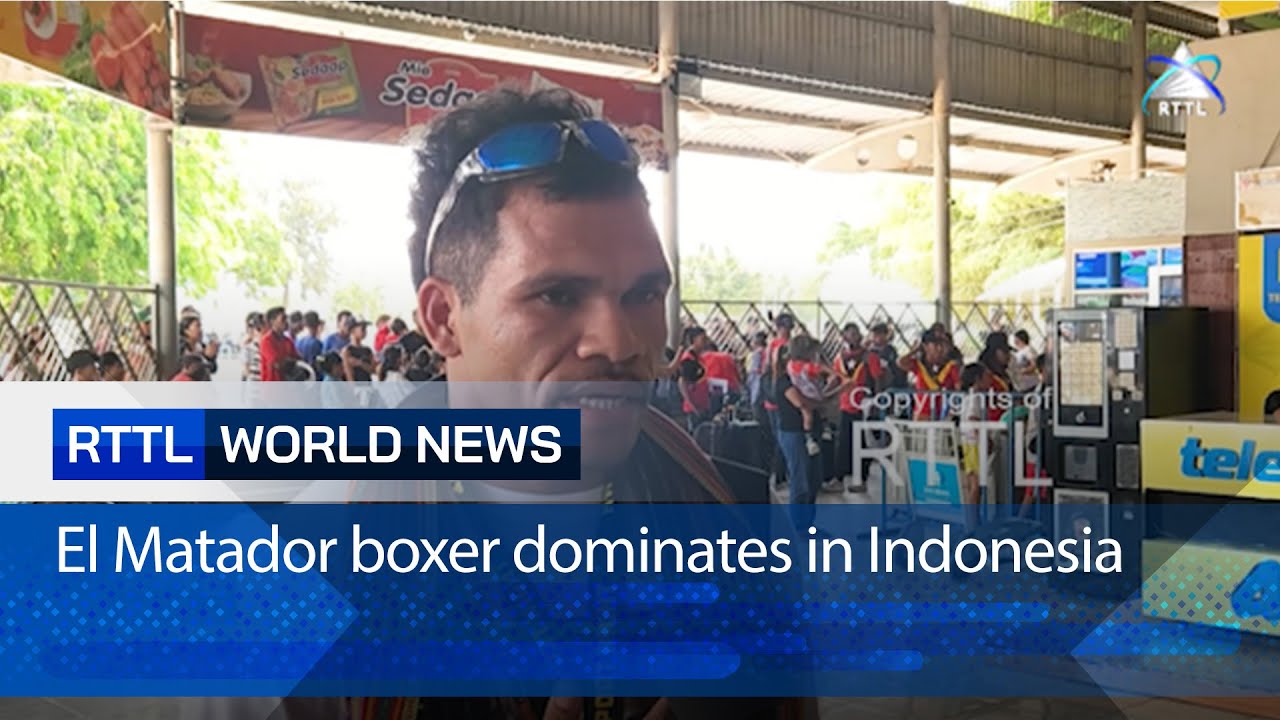 El Matador boxer dominates in Indonesia - YouTube