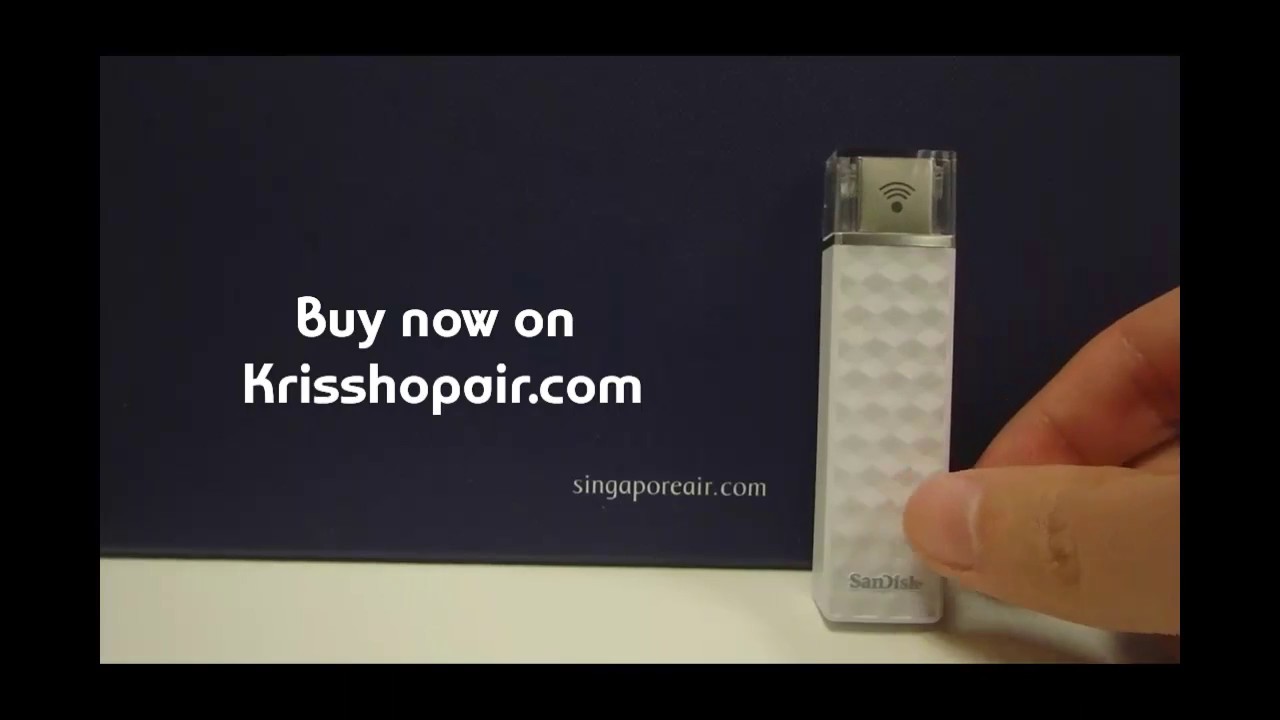 Sandisk Connect Wireless Stick - First Look - YouTube
