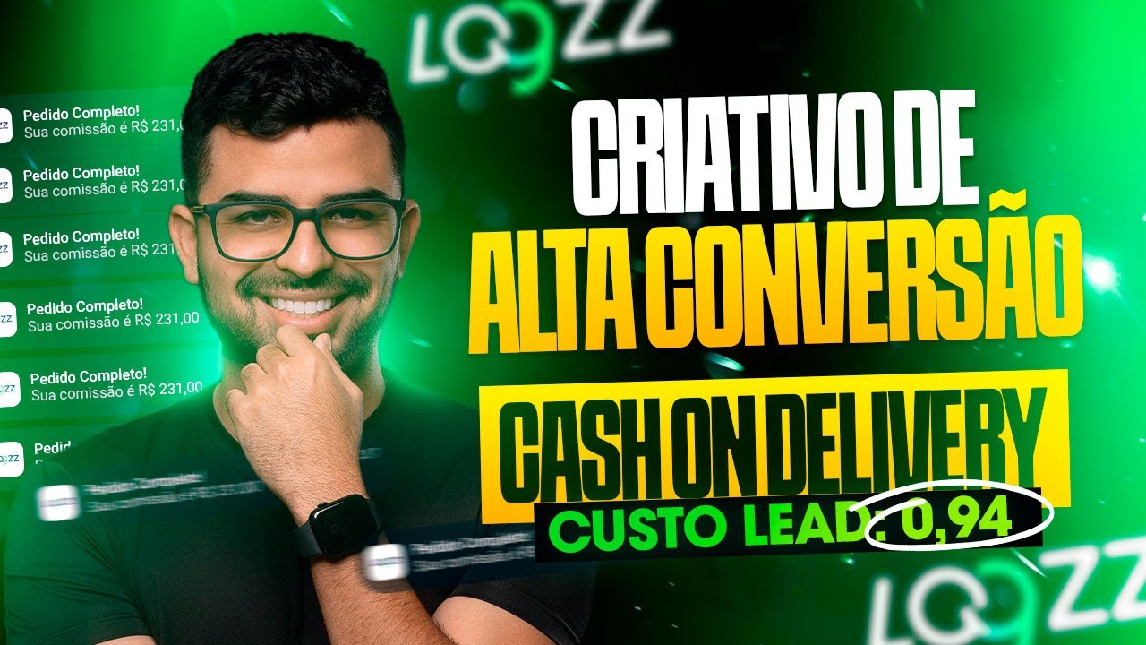 ESSE É O CRIATIVO QUE MAIS CONVERTE NO CASH ON DELIVERY! CUSTO LEAD: 0 ...