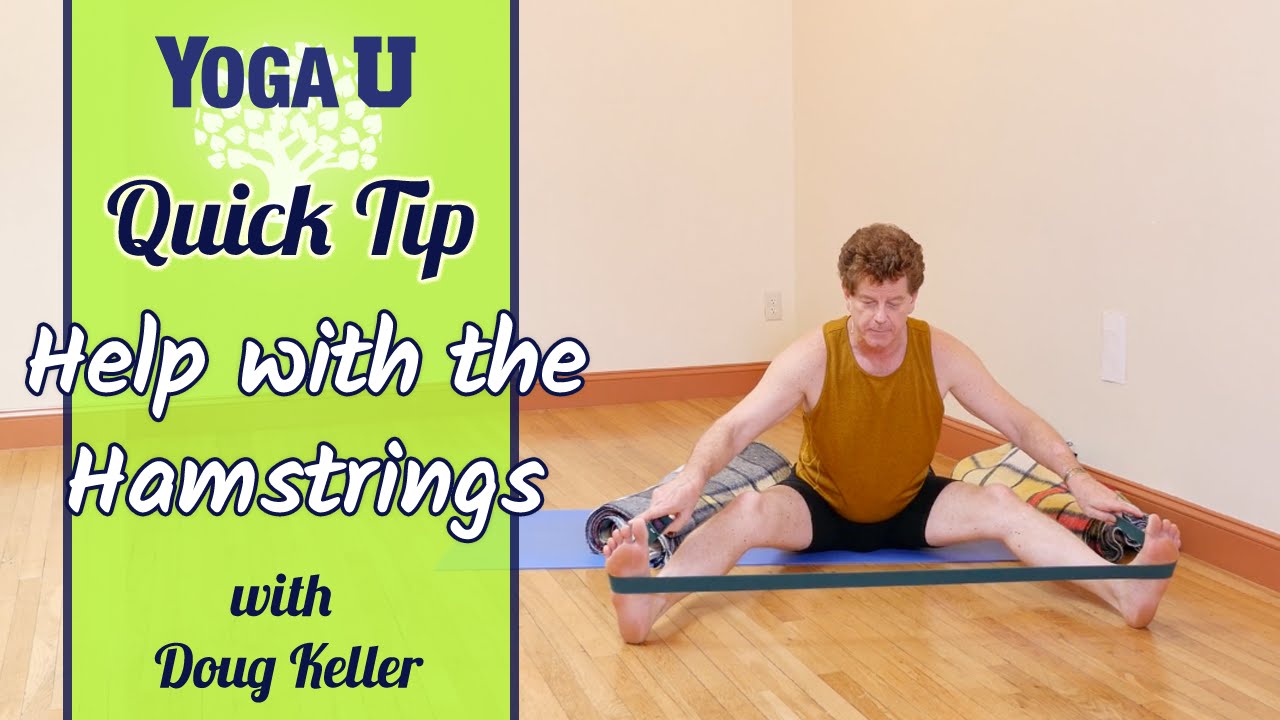Hamstrings in Seated Forward Bend | Doug Keller | YogaUOnline - YouTube