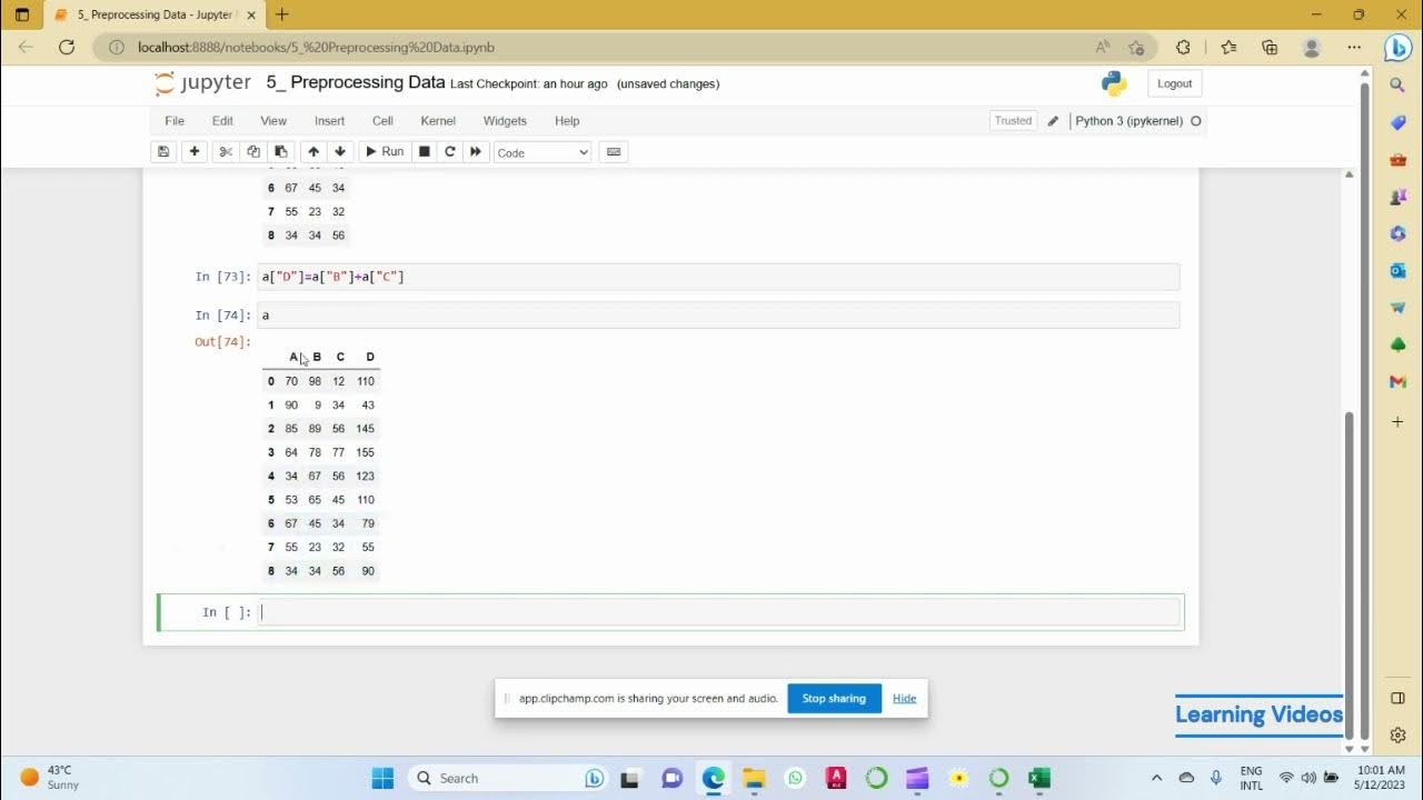 6. Importing and preprocessing Excel data - YouTube