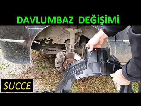 Çamurluk davlumbaz değişimi sökme takma montaj | Davlumbaz nasıl değiştirilir? succe