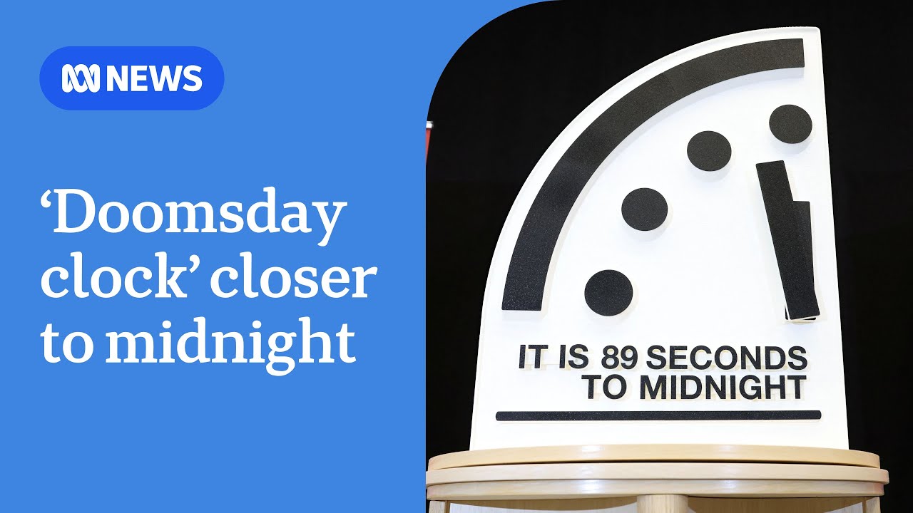 'Doomsday Clock' closer than ever to midnight | ABC NEWS - YouTube