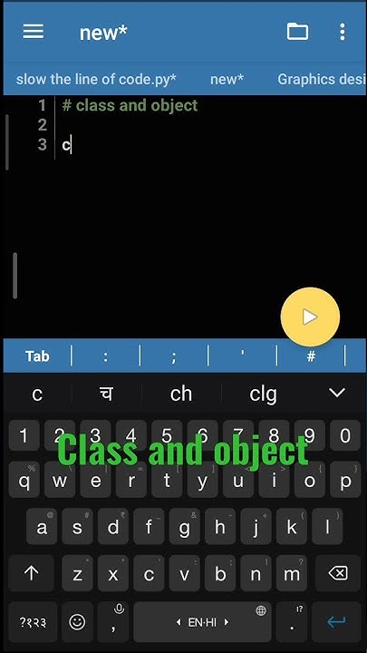 How to use class and objects in python | python and class program - YouTube