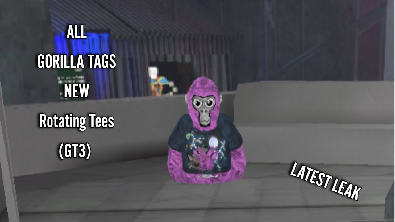 ALL GORILLA TAGS NEW Rotating Tees (GT3) - YouTube