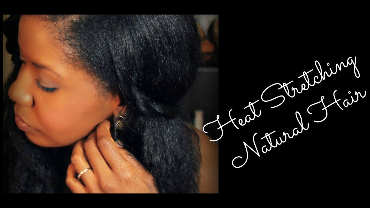 Heat Stretching My Natural Hair - FAQs - YouTube