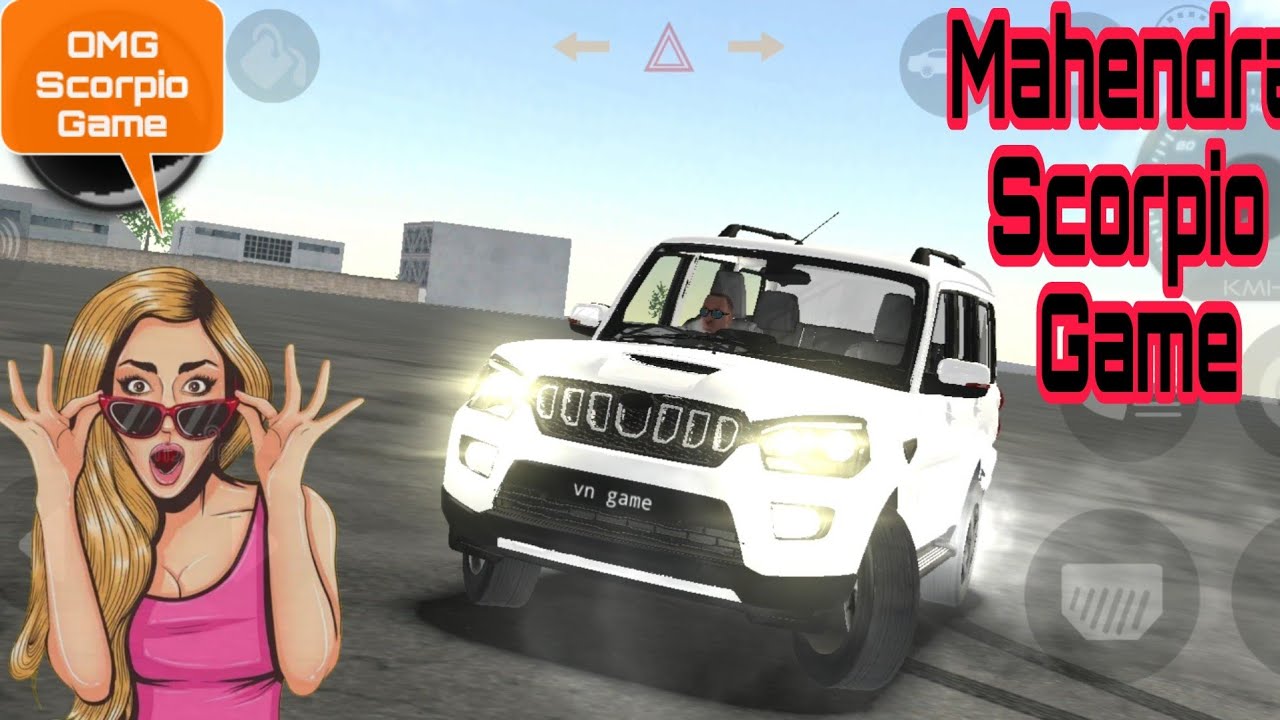 Real mahendra scorpio game, scorpio wala game indian real car #stunt # ...