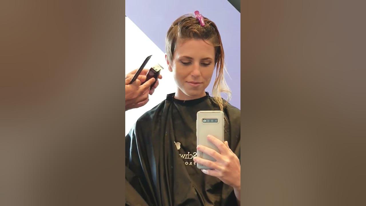 Cutting All My Hair Off 👱‍♀️👱‍♂️ Youtube