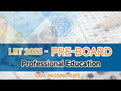 LET 2023 FINAL COACHING PART I : PROFESSIONAL EDUCATION - YouTube