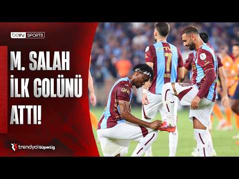 Mohamed Salah'ın Trabzonspor Formasıyla İlk Golü! | Trabzonspor - Başakşehir | Trendyol Süper Lig