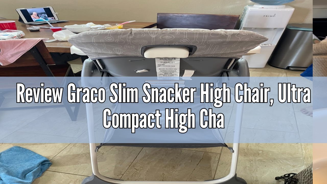 Review Graco Slim Snacker High Chair, Ultra Compact High Chair, Whisk ...
