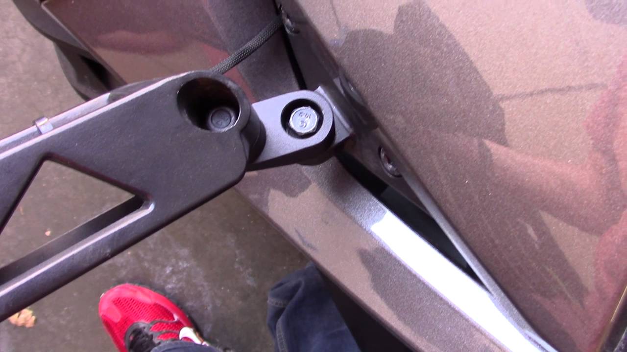 Polaris Slingshot Adjustable Mirror Riser Kit Install by SlingMods.com ...