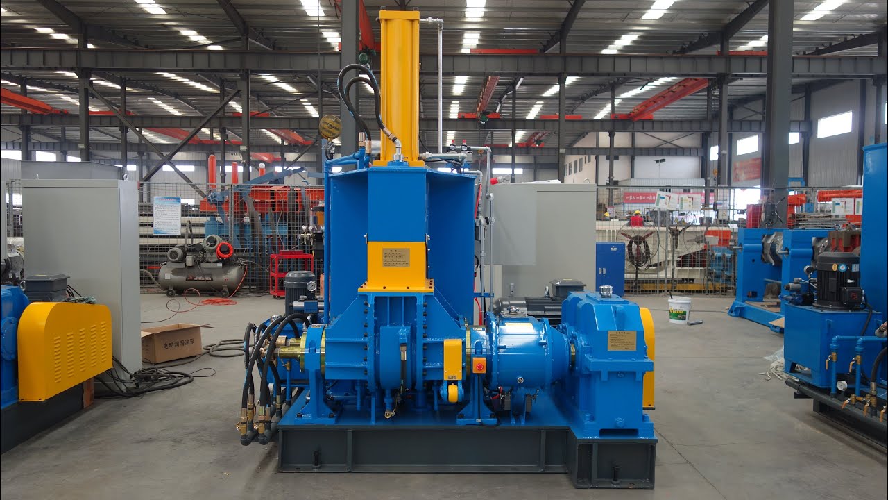 Electric heating kneader, 20L Rubber Mixer, Pressure Mixer - YouTube