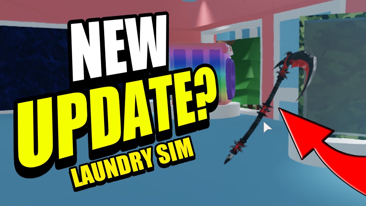 NEXT HUGE UPDATE ON LAUNDRY SIMULATOR???? (ROBLOX) - YouTube
