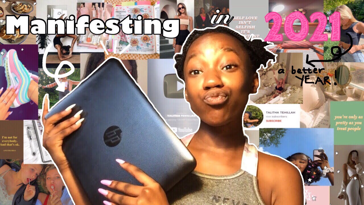 HOW to create a DIGITAL VISION BOARD for 2021 ; ) - YouTube