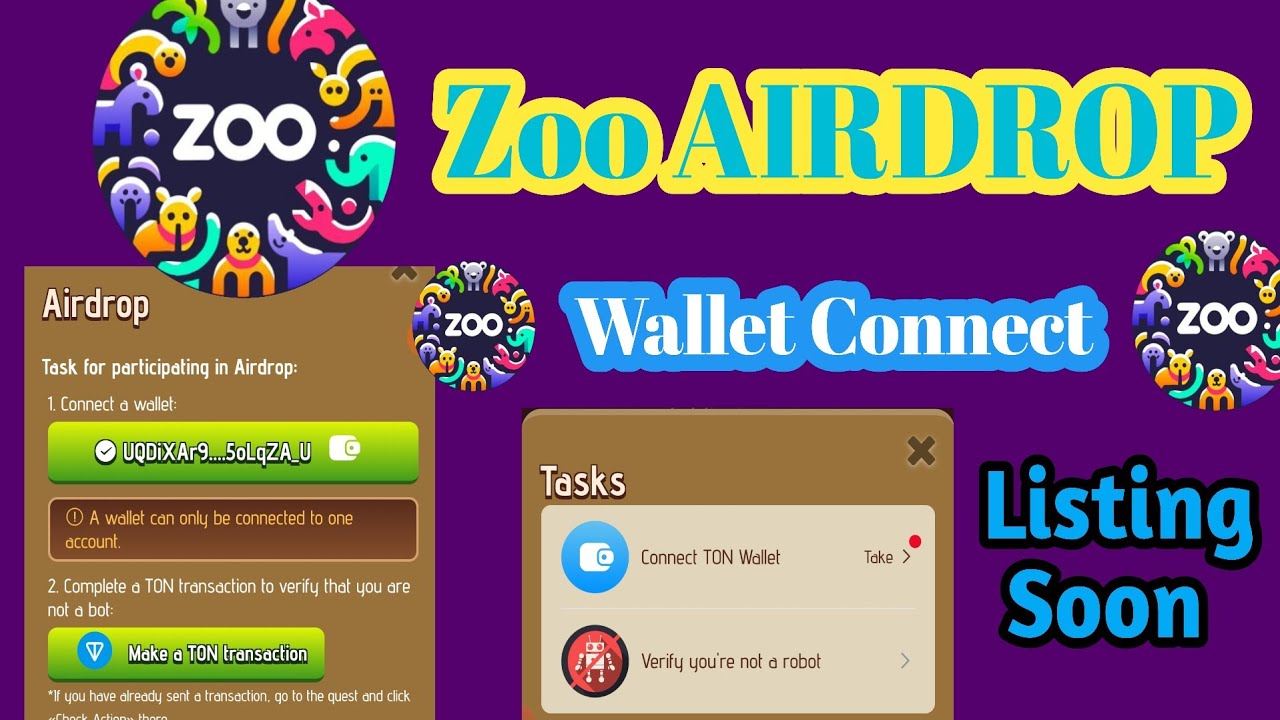 zoo airdrop new update | zoo airdrop withdrawal | zoo airdrop listing ...