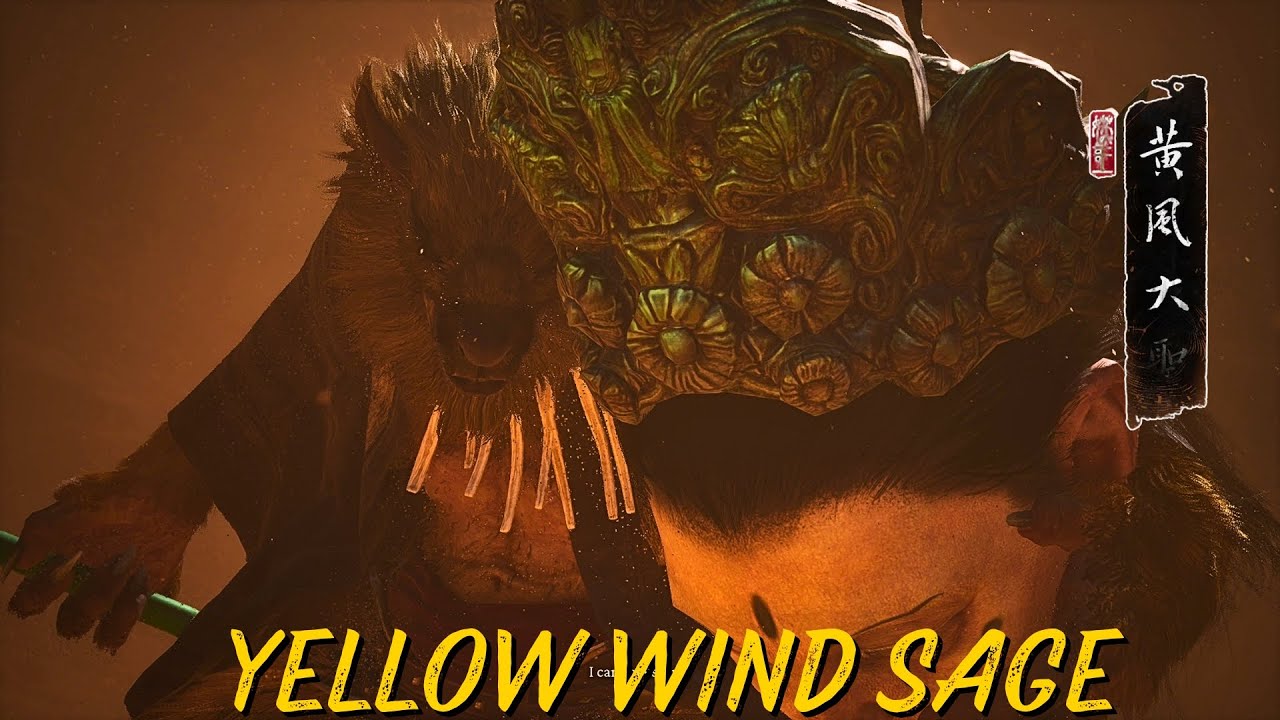 Black Myth: Wukong - YELLOW WIND SAGE Boss Fight - YouTube