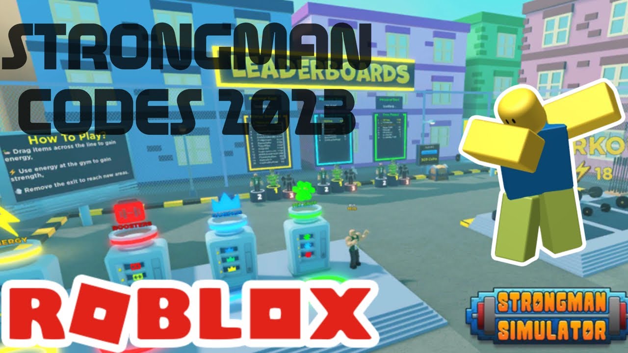 ALL STRONGMAN SIMULATOR CODES *ROBLOX 2023* - YouTube