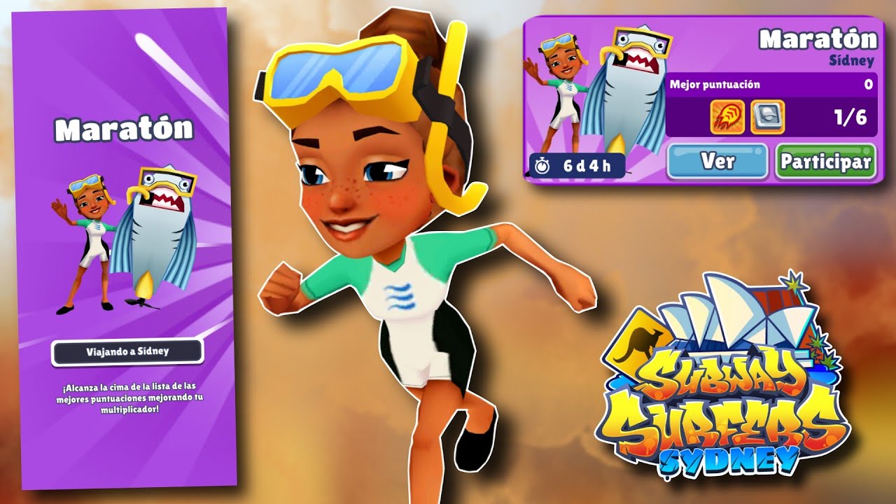 EXCELLENT A NEW MARATHON COMES TO SYDNEY - SUBWAY SURFERS SPECIAL ...