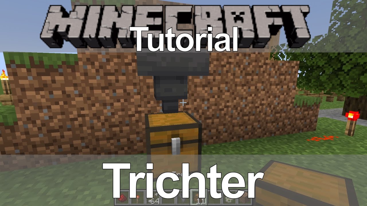 [Tutorial] Minecraft: Der Trichter - YouTube