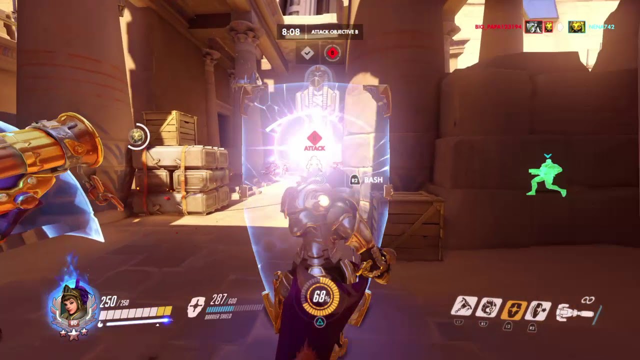 Overwatch: Origins Edition - Brigitte on Fire. Team Kill Mace to the ...