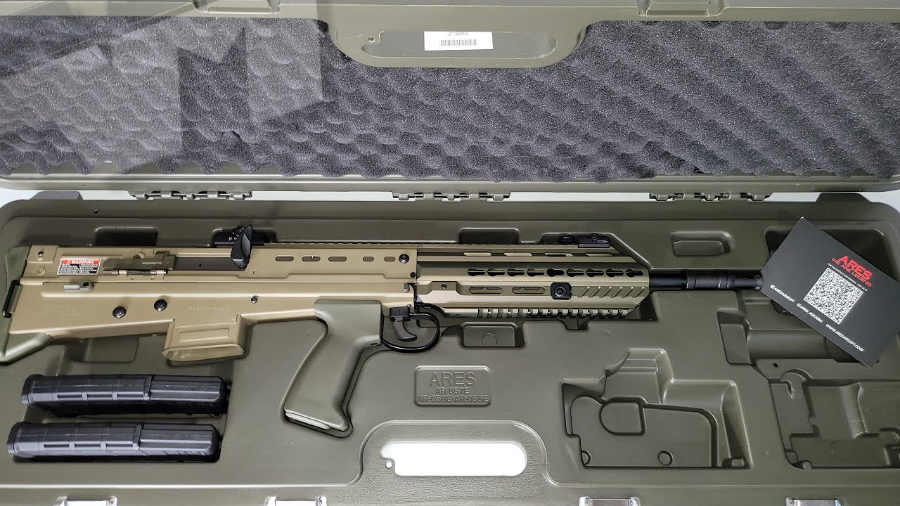 ARES L85A3 / Airsoft Unboxing - YouTube